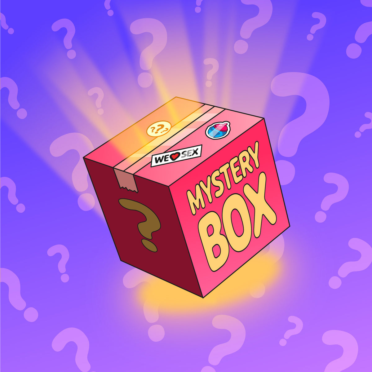 Kaufen Sie Mystery-Sexboxen und Geschenksets ️ WorldCondoms